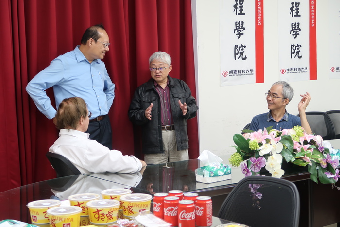 2018年11月 國際知名可靠度專家－美國馬里蘭大學Michael G. Pecht教授參訪本校研究中心