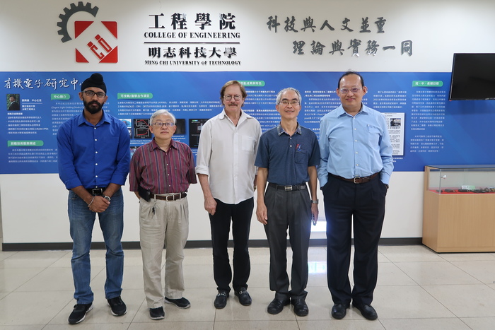 2018年11月 國際知名可靠度專家－美國馬里蘭大學Michael G. Pecht教授參訪本校研究中心